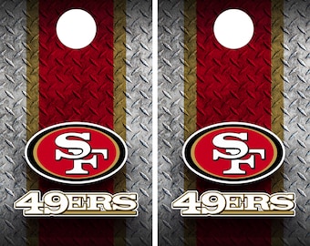 49ers Cornhole | Etsy