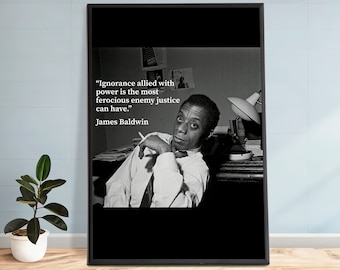 James Baldwin Wall Art - Etsy