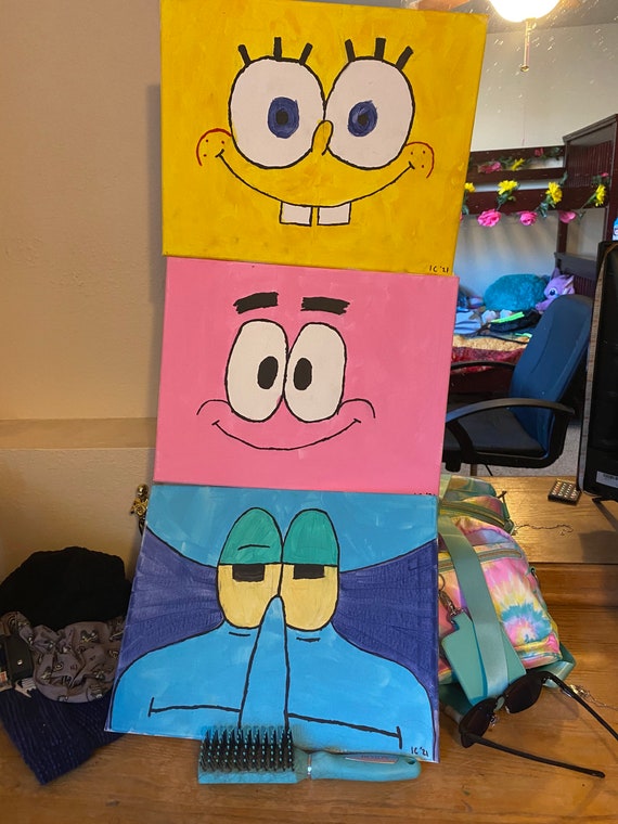 Spongebob Trio | Etsy
