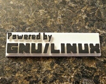 Linux Sticker Badge - Etsy