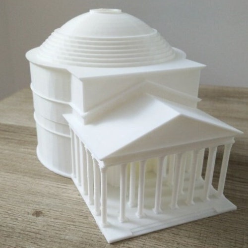 The Pantheon Roman Temple Ancient Rome Architectural Model - Etsy