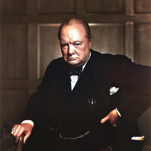 Winston Churchill - Etsy
