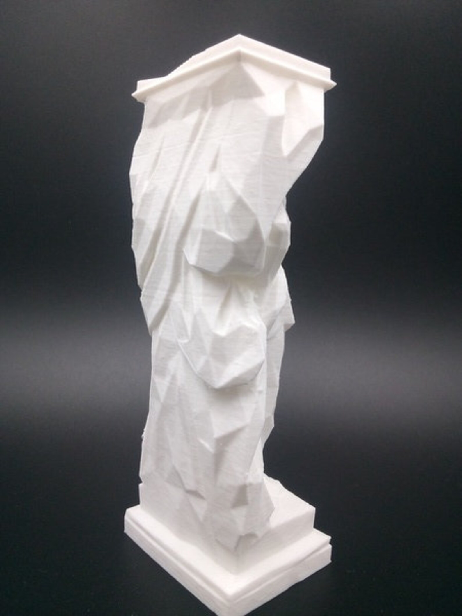 Low Poly Atlas Greek Mythology Statue Sculpture Figurine 3D - Etsy