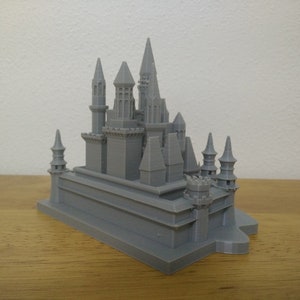 Castle Fairytale Princess Medieval Middle Ages Fortress 3D Printed ...