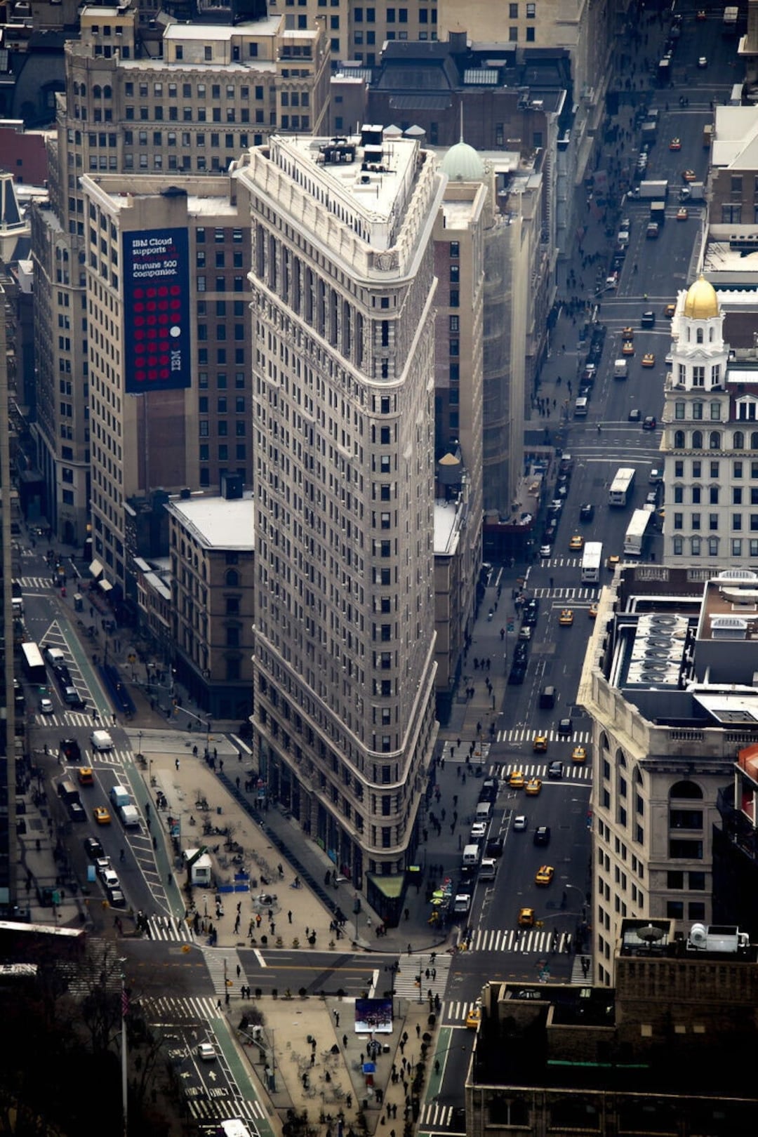 Flatiron Building New York City Manhattan From Above Photo - Etsy