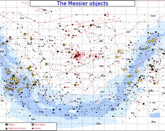 Messier Object Poster - Etsy Australia