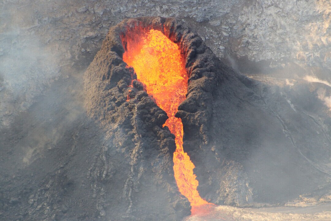 Lava Fountain Kilauea Summit Volcano Flow Hawaii Photo Poster Print - Etsy