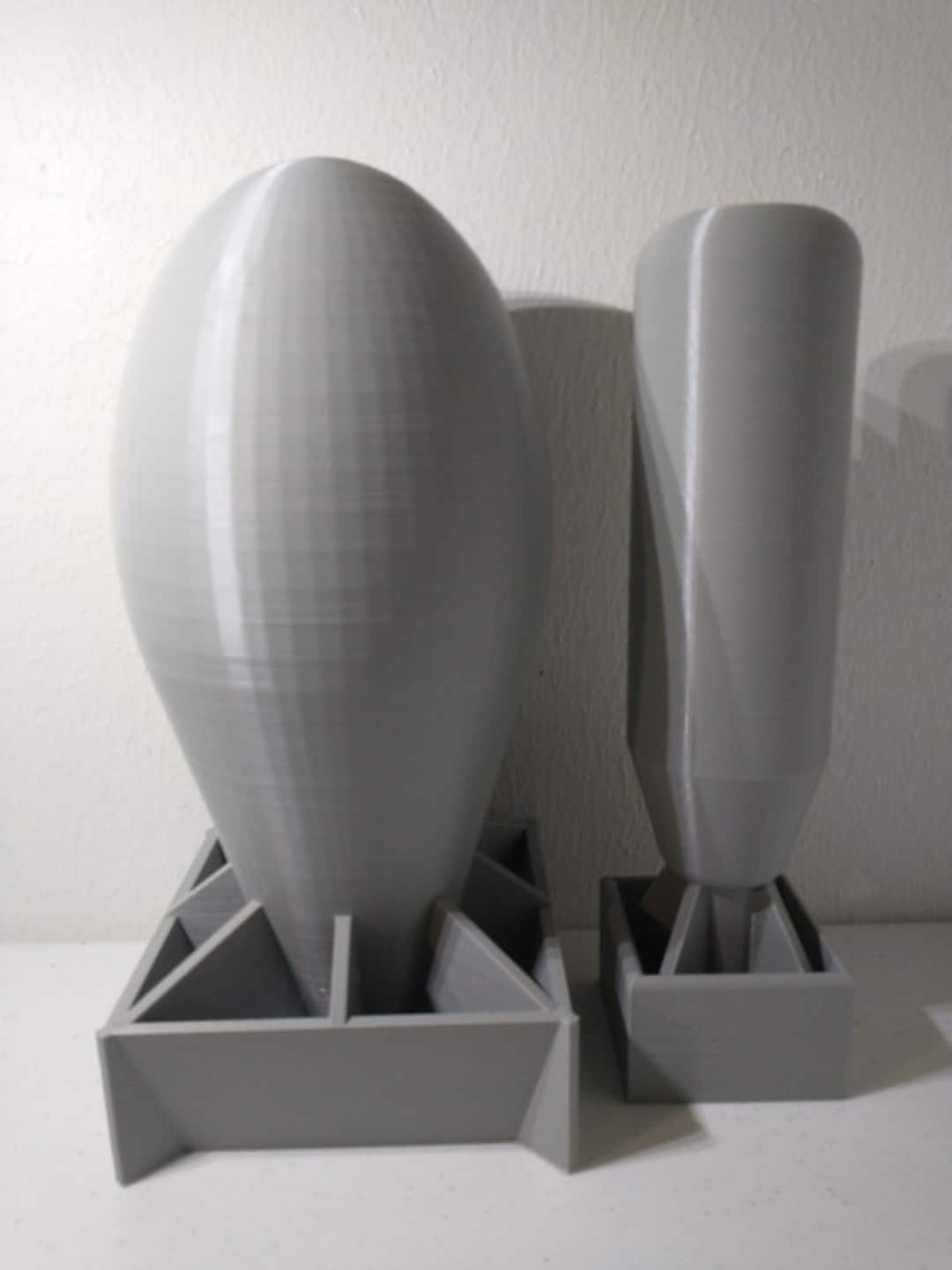 Fat Man and Little Boy Nuclear Nuke Atom Atomic Bomb Replica Set Japan ...