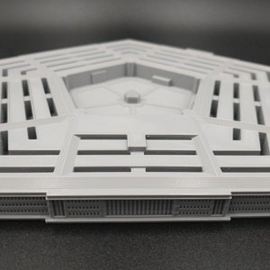 The Pentagon Washington D.C. 3D Printed Architectural Model 1:2000 ...