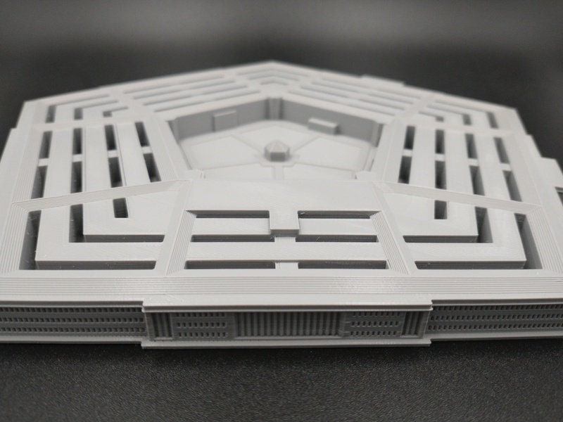 The Pentagon Washington D.C. 3D Printed Architectural Model - Etsy
