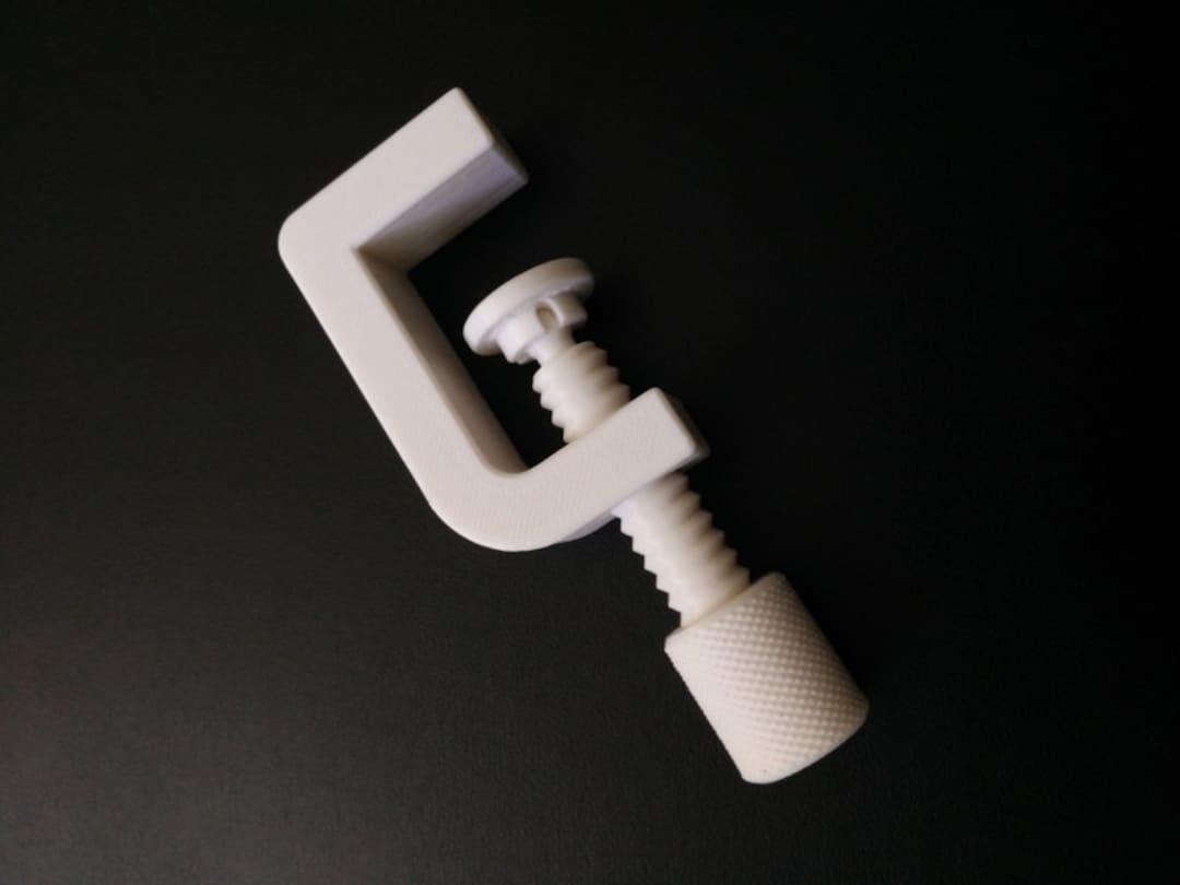Small 3D Printed G C Clamp 3D Printed PLA 2.75 in Frame 1" Throat Depth ...