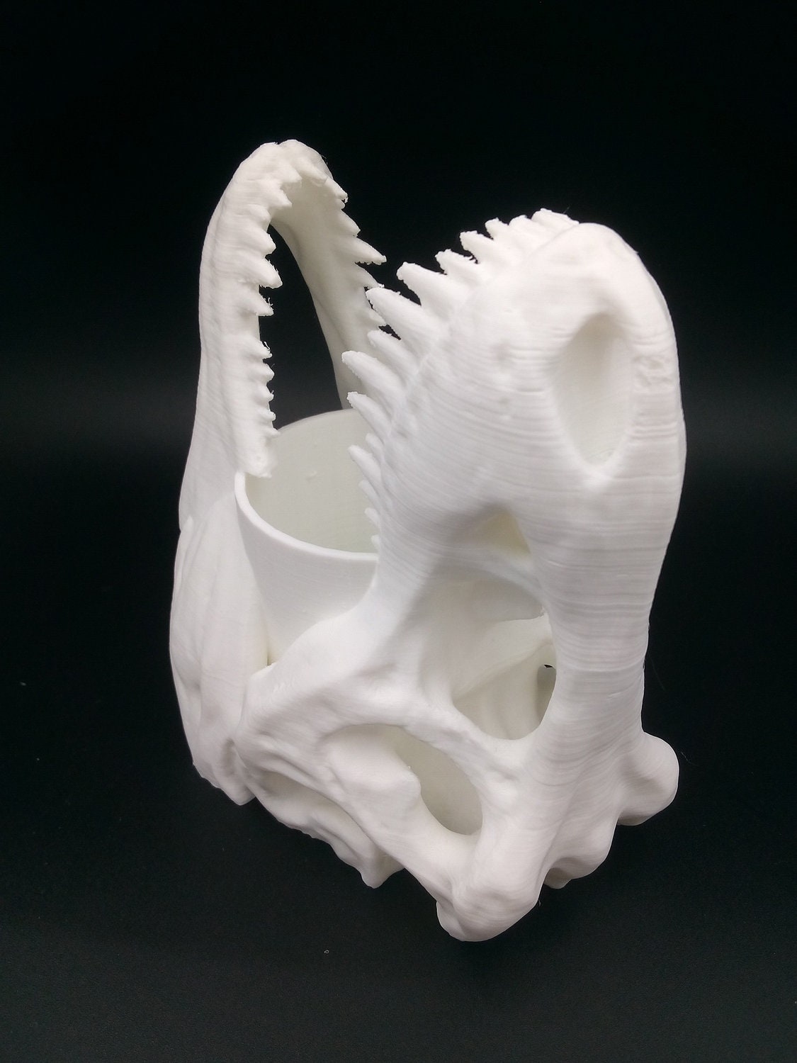 T Rex T-rex Dinosaur Pen Pencil Brush Cup Holder Stand 3D - Etsy