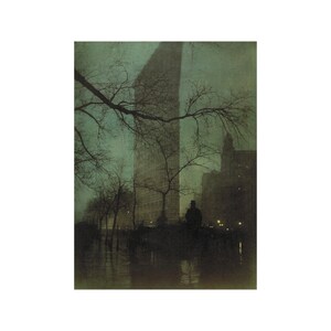Edward Steichen the Flatiron New York City Painting Poster Art Print - Etsy