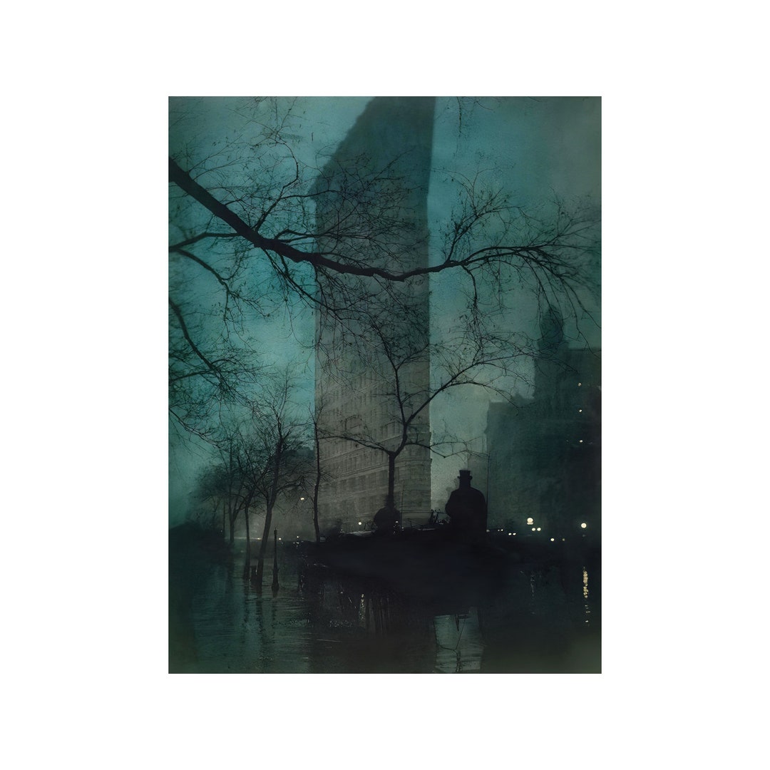 Edward Steichen the Flatiron New York City Painting Poster Art Print - Etsy