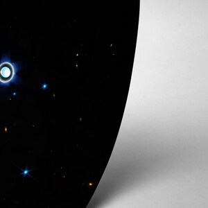 Uranus With Rings Stars Solar System James Webb Space Telescope Photo ...
