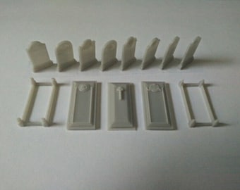 Ho Scale Tombstones - Etsy
