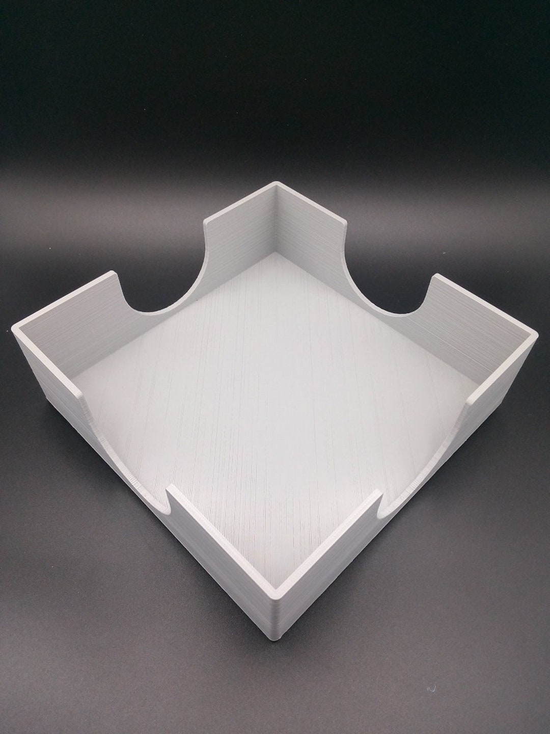 Square Napkin Holder Stand for 6 X 6 in Napkins Minimalist 3D Printed ...
