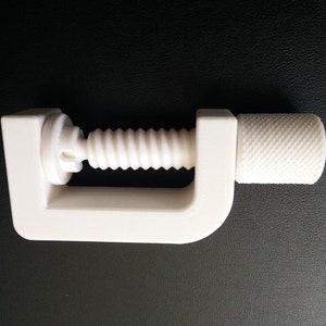 Small 3D Printed G C Clamp 3D Printed PLA 2.75 in Frame 1" Throat Depth ...