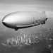 USS Macon Navy Airship Dirigible Over Manhattan New York City Photo Art ...
