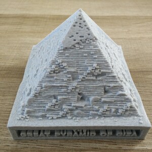 The Great Pyramid at Giza Ancient Egypt 3D Print Cutaway Model 4 ...