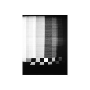 TV T.V. Television CRT Test Pattern 1950s Retro Abstract Art Poster ...
