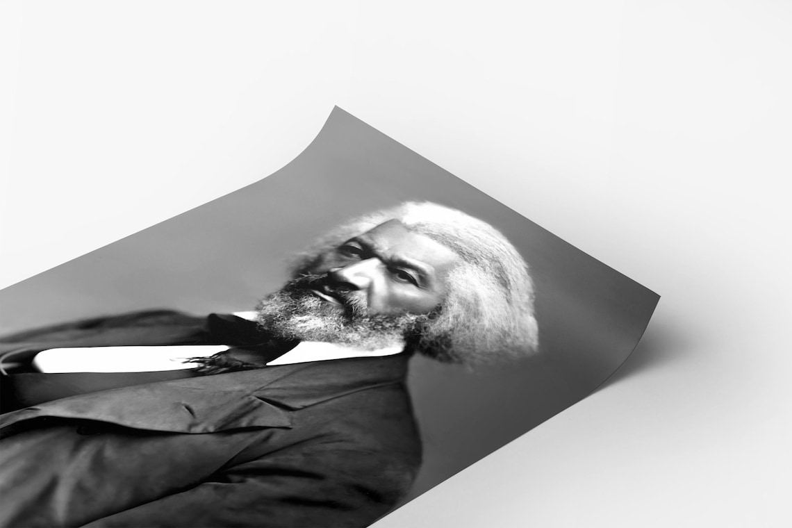 Frederick Douglass Portrait 1879 Photo Poster Portrait Art Print - Etsy