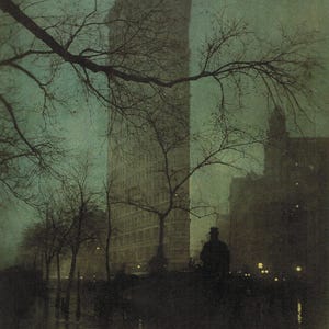 Edward Steichen the Flatiron New York City Painting Poster Art Print - Etsy