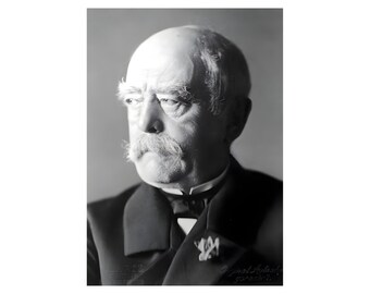 Otto Von Bismarck, the Iron Chancellor...matte Paper Poster - Etsy