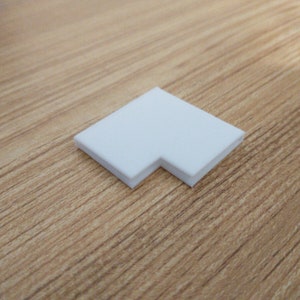 Suspended Drop Ceiling Tile 1 in T Bar T-bar Frame Outside Corner Cap ...