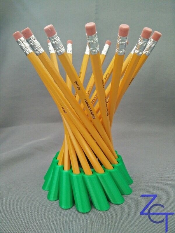 Hyperboloid Twisted Pen / Pencil Holder Cup Stand Holds 16 - Etsy