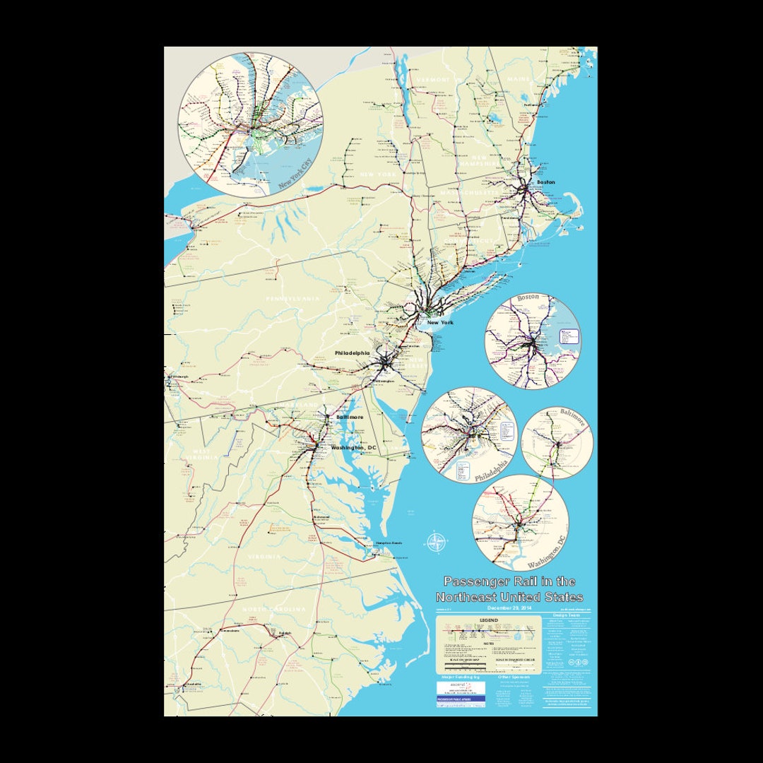 Blank Northeastern Map