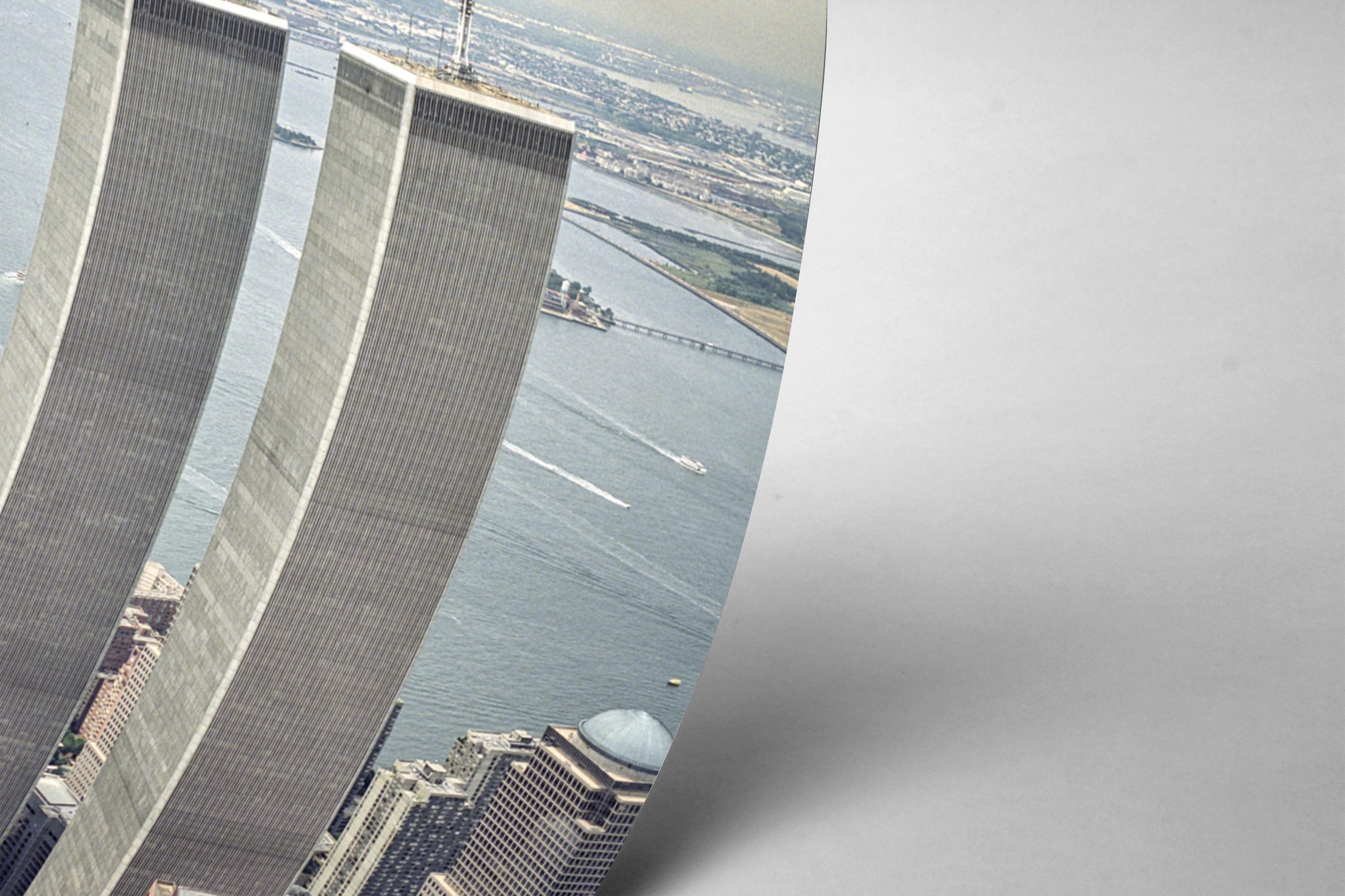 Aerial View Original World Trade Center WTC Twin Towers Photo Poster ...