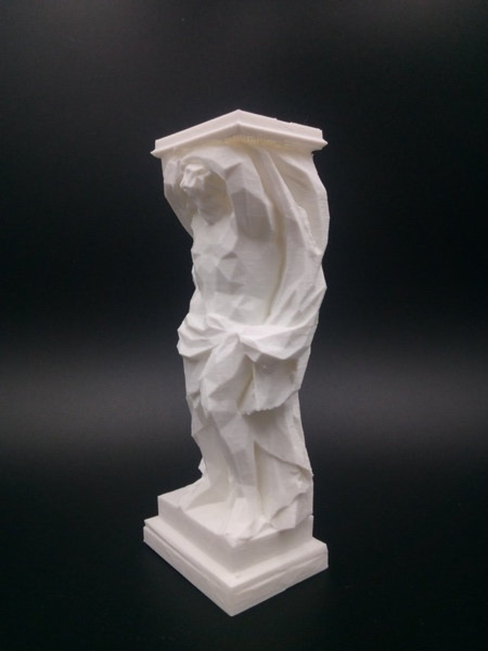 Low Poly Atlas Greek Mythology Statue Sculpture Figurine 3D - Etsy