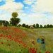 Claude Monet Adolphe Monet in the Garden of Le Coteau Painting Poster ...