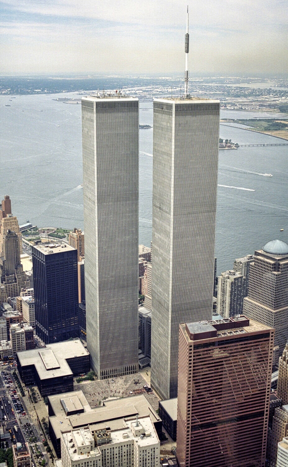 Aerial View Original World Trade Center WTC Twin Towers Photo - Etsy