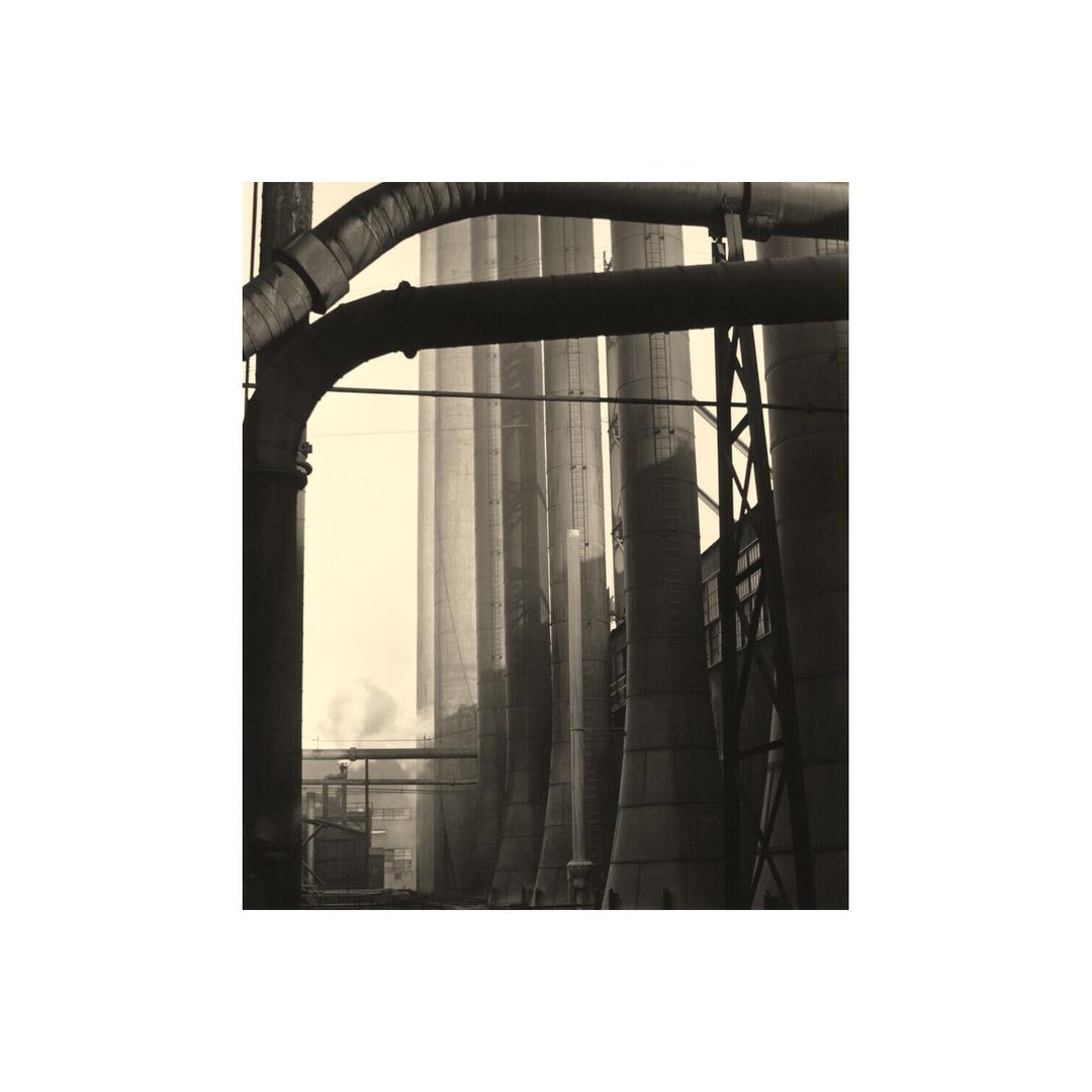 Armco Steel Edward Weston 1922 Factory Industry Photograph Photo Poster ...