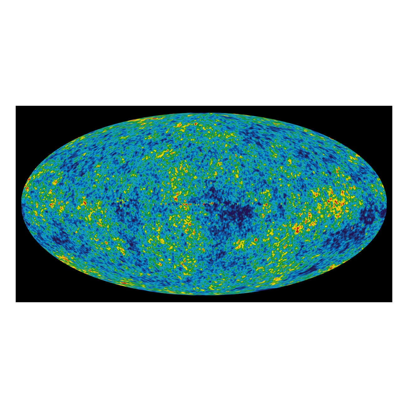 Cosmic Microwave Background Radiation Full Sky Space SMB Photo Poster ...