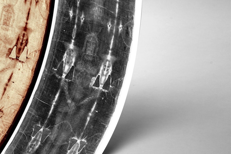Shroud of Turin Jesus Christ Burial Cloth Photo Poster Print True Color ...