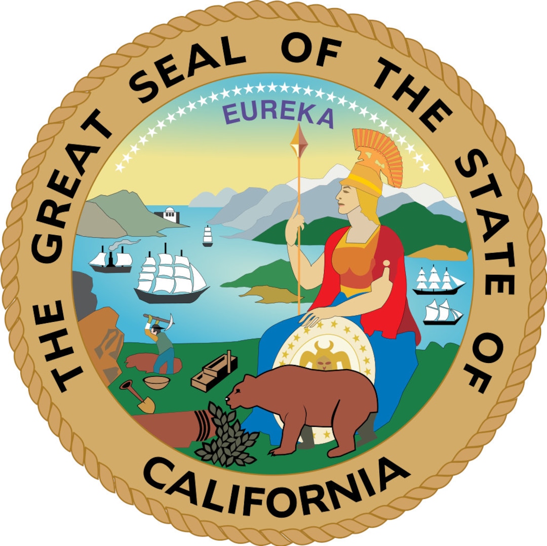 Seal of the State of California United States Seals Poster Art Print 24 ...