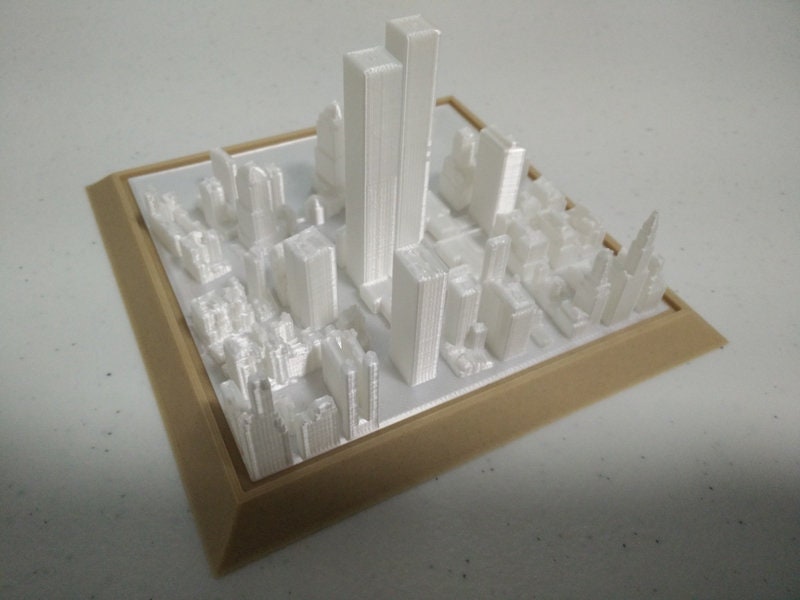 Original WTC World Trade Center Site Downtown Lower Manhattan New York ...