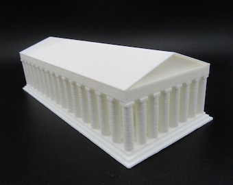 THE PARTHENON Architecture Paper Model Kit Ancient Greek Temple ...