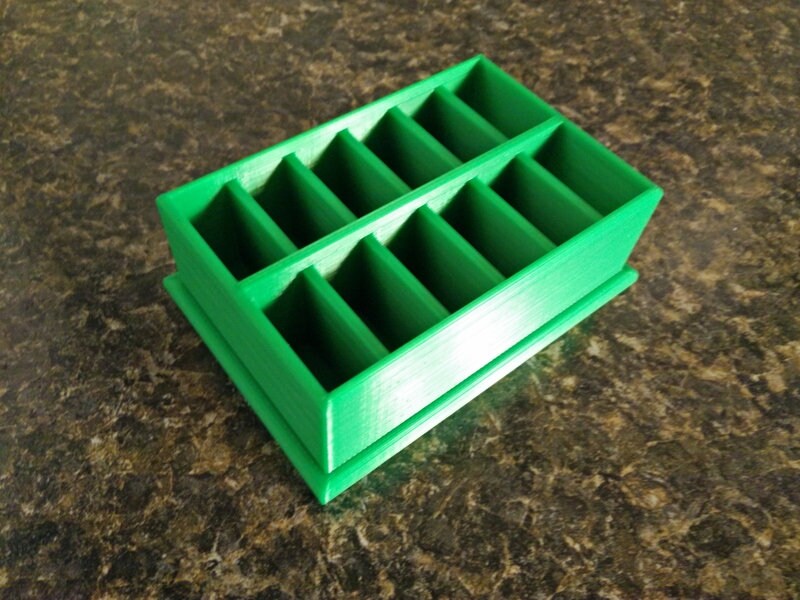 USB Thumb Flash Drive Microsd Card Holder Rack Organizer 3D Printed ...