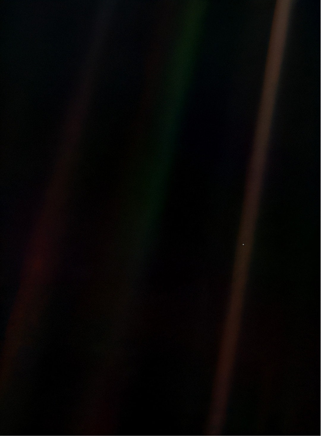 Pale Blue Dot Earth From the Outer Solar System Planet Photo Poster ...