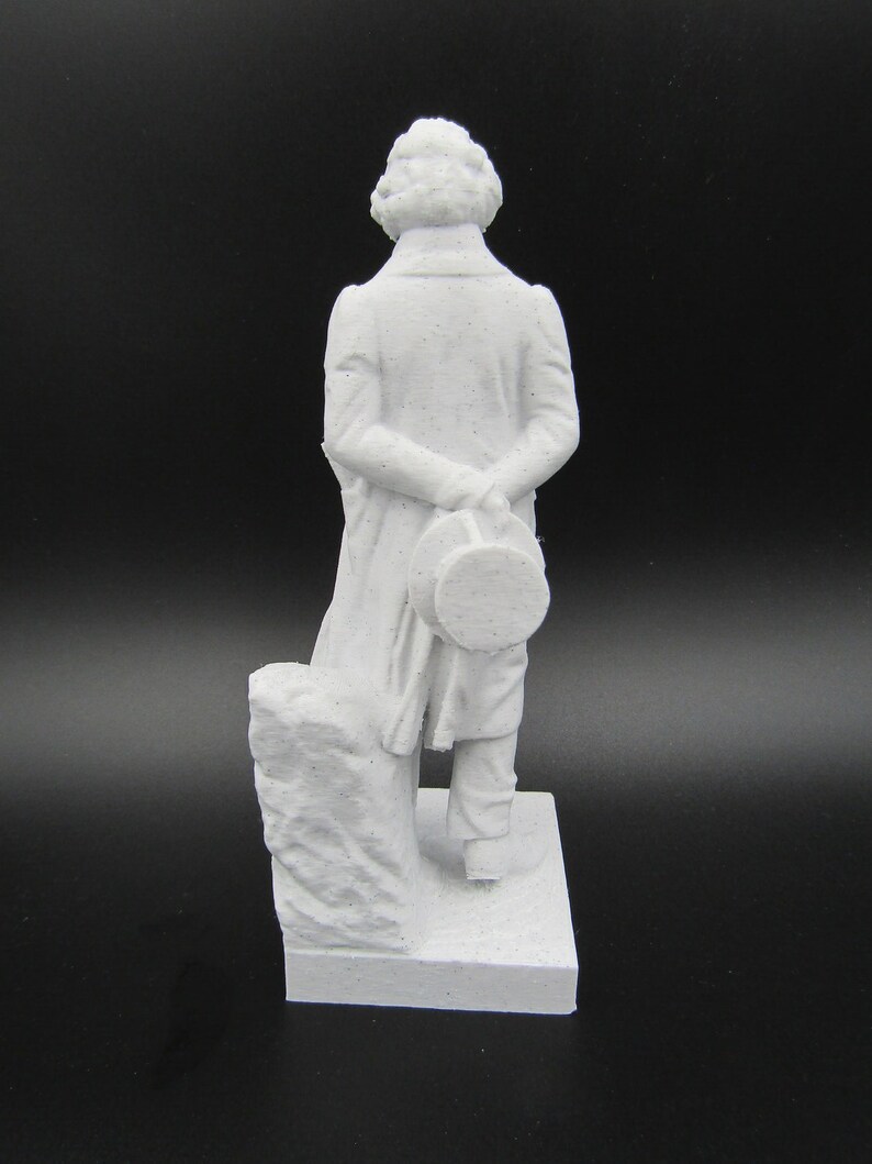 Beethoven 3D Printed Bust Figurine Sculpture Music Piano Classic 6" - Etsy