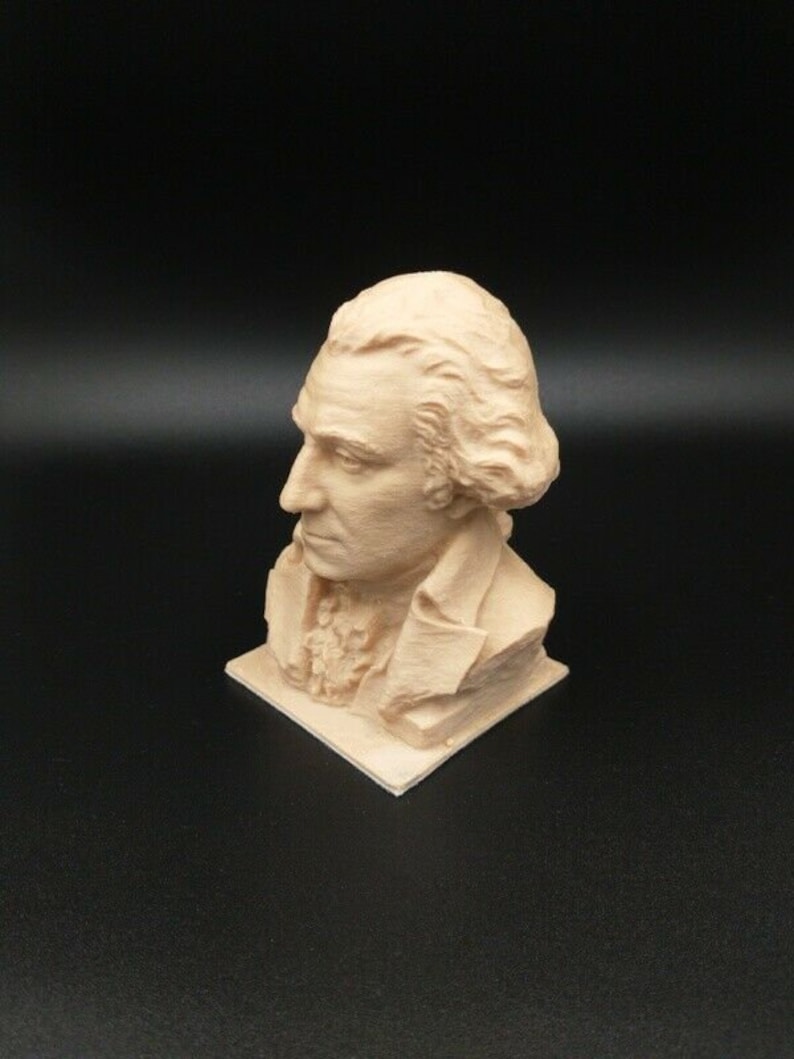 George Washington 3D Printed Bust Statue Figurine Sculpture Choice of ...
