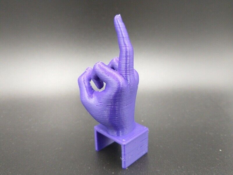 Middle Finger Monitor Clip-on Clip on Decoration Sculpture - Etsy