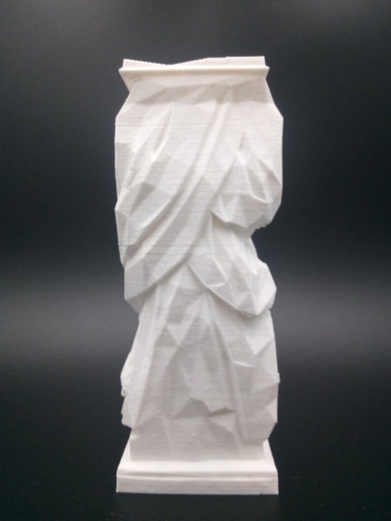 Low Poly Atlas Greek Mythology Statue Sculpture Figurine 3D - Etsy