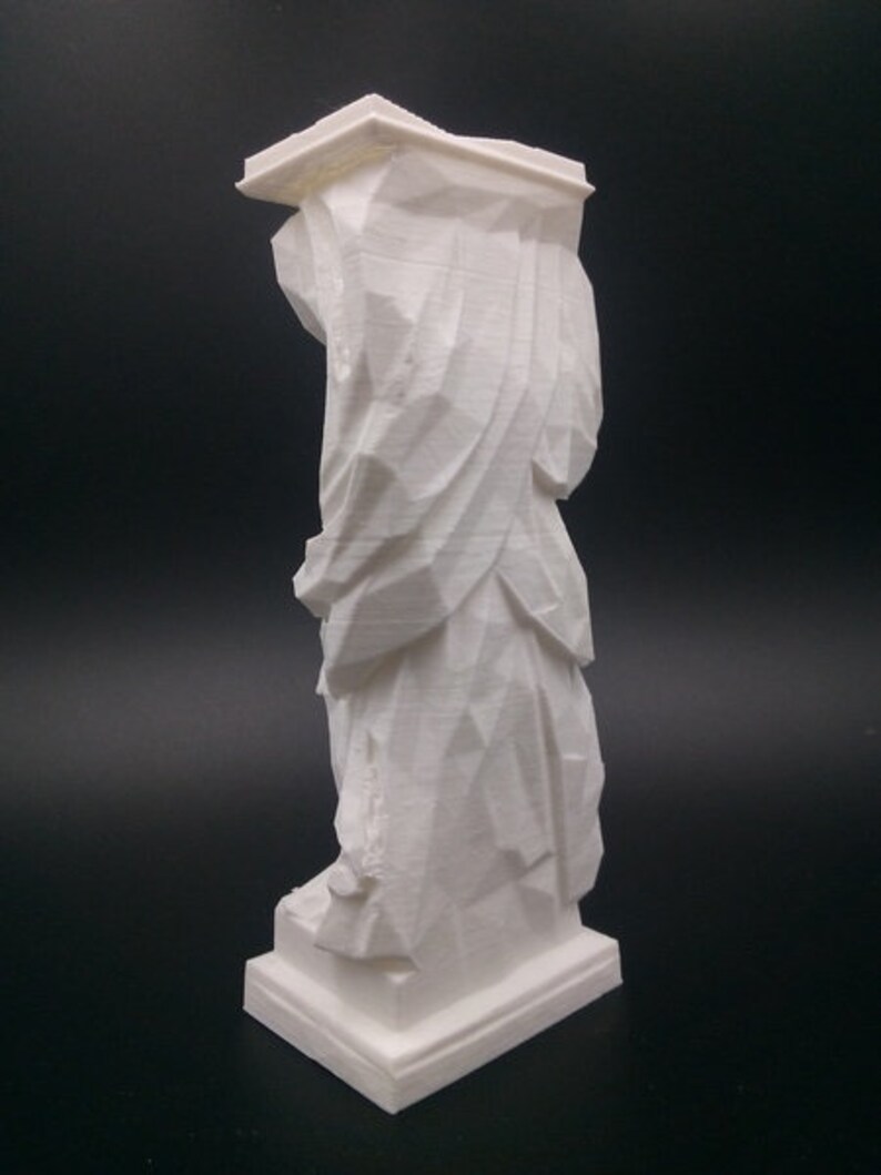 Low Poly Atlas Greek Mythology Statue Sculpture Figurine 3D - Etsy