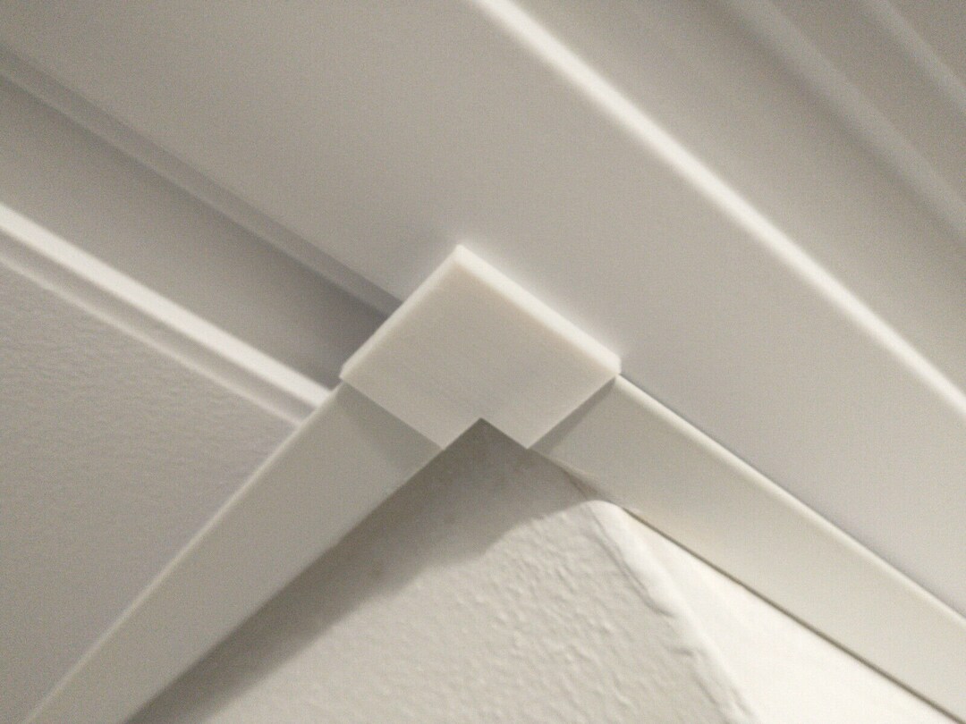 Suspended Drop Ceiling Tile 1 in T Bar T-bar Frame Outside Corner Cap ...