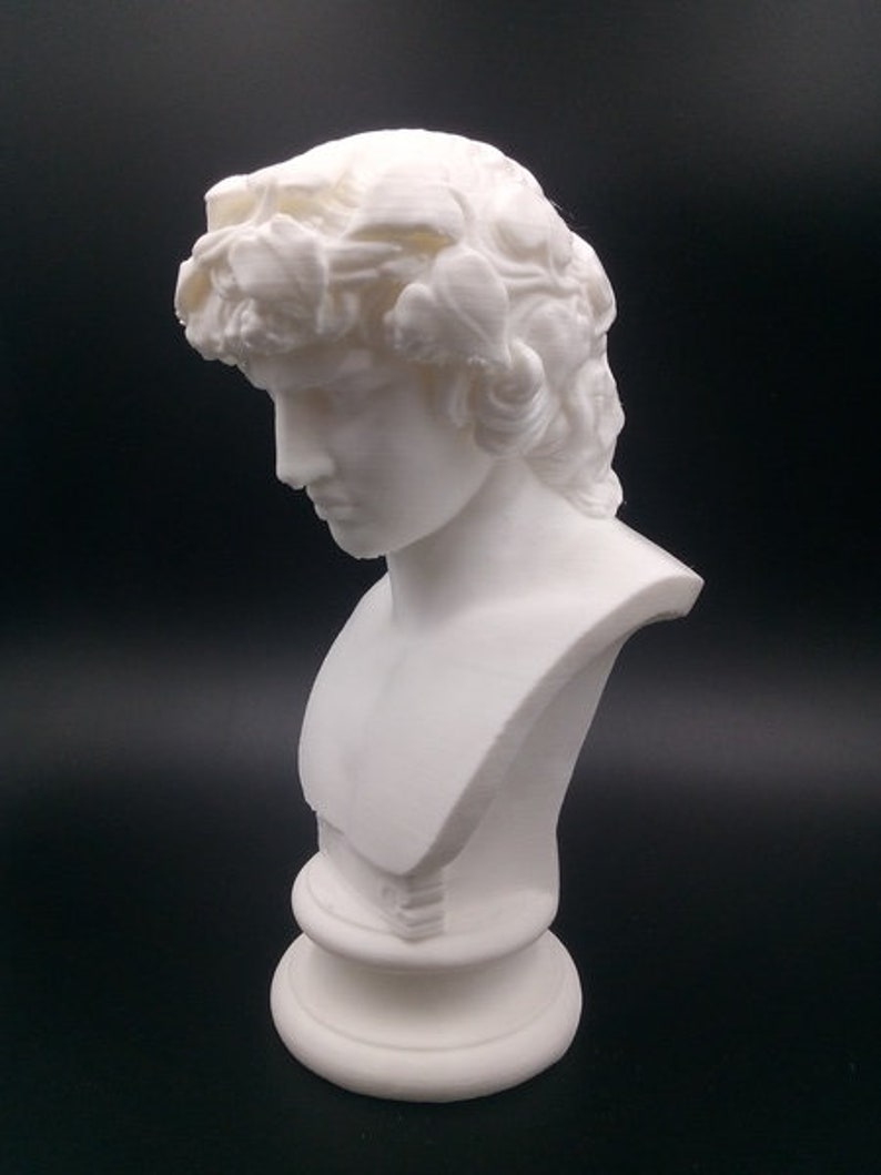 Antinous Depicted as Dionysus 3D Printed Statue Figure - Etsy